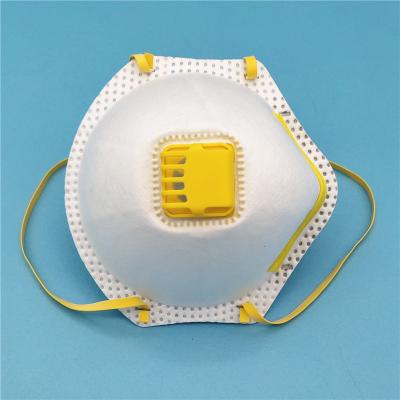 China Polypropylen-nicht Gewebes-Gesichtsmaske mit justierbarem Aluminiumnasen-Klipp zu verkaufen