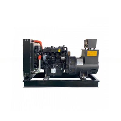 中国 30kva 24kw 25kw 防音 静か オープン型 高周波ディーゼル発電機 販売のため