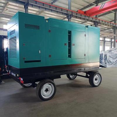 China Aanpasbare 100 kW stille dieselgenerator met 100 kW nominale vermogen en automatische start Te koop