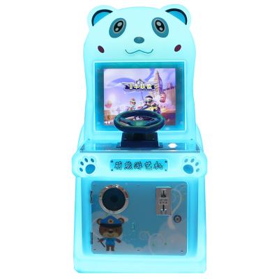China Driving Car Arcade Machine Bear Coin Mall Machine Children Speed League Racing Game for sale