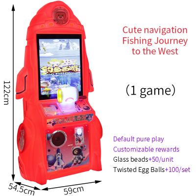 China Red Fun Fishing Machine Entspannen Sie sich mit einem realistischen Fischerlebnis und einzigartigen Herausforderungen im entspannten Gameplay zu verkaufen