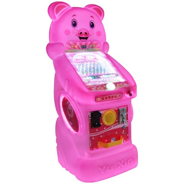 Quality 19mm Playful Pig Pinball Machine Fun-Filled Entertainment Colorful Skill Testing for sale