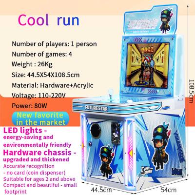 China Spiele Kinder Single Cool Run Joystick Spiel geeignet für alle Altersgruppen Videospiel Münze wird Qualität Hardware aufzeichnen zu verkaufen