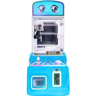 Cina Blu Nuovo Mini Autopompa Giocattolo Distributore Automatico Macchina a Moneta Divertente Macchina per Bambole in vendita