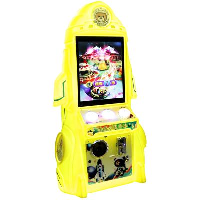 China Máquina de juego de grúa arcade de monedas para niños, máquina de botones en venta