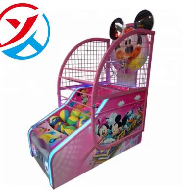 China Coin Operated Redemption Basketball Hoop Game Machine Indoor Children Electric Basketball Shooting Machine for sale