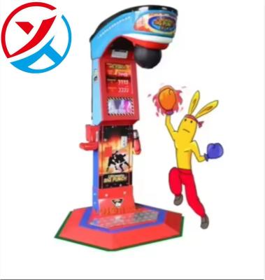 China Super Blaster King Coin Operated Boxing Arcade Game Machine Kids Fun Sport Machine for sale