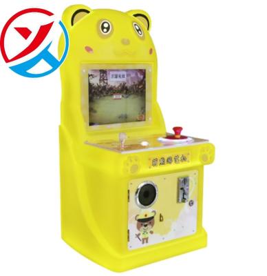 China Cute Bear Single Dynasty Warriors Coin-Operated Arcade Game Machine for sale