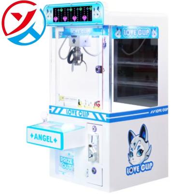 Китай Светодиодный светодиодный мини-машины для ногтей аппаратный шкаф с плюшевыми игрушками и ключевыми цепями продается