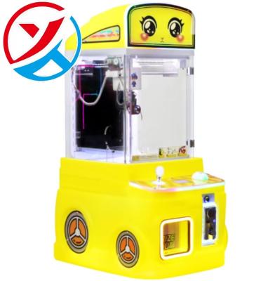 China Mini Claw Machine Coin Operated Amusement Arcade Plush Toy Game Machine For Kids for sale