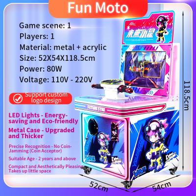 China Amusement Park Coin-operated Flame Battle Motorcycle Simulator Game Machine for sale