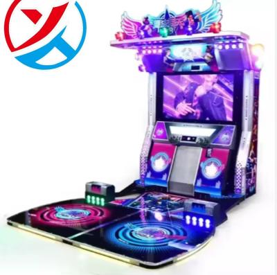 China 220V Adult Arcade Coin Pusher Street Dance Machine Simulator for sale
