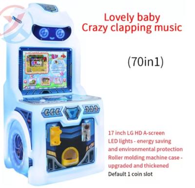 China Commercial Kids Button Arcade Machine Coin Operated Redemption Game Machine for sale