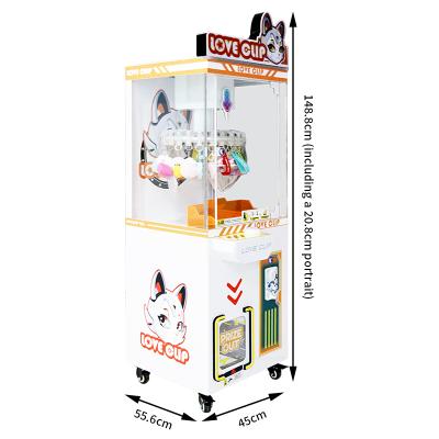 China Starry Love Clip Hot Selling Coin Operated With Prize Clip Gift Vending Machine for sale
