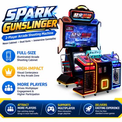 China 2 Player Arcade Shooting Game Machine | Dual Gun Arcade Machine for sale