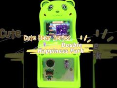 Machines de jeux vidéo à pièces de monnaie Machines de jeux à joystick pour deux joueurs de 17 pouces