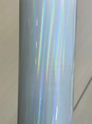 중국 23mic 홀로그램 열 라미네이션 필름 아름다운 빛 굴절 효과 포장 장식 판매용