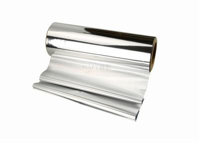 China Glossy Metalized BOPP Thermal Film 21 Micron For Hot Lamination Packaging for sale