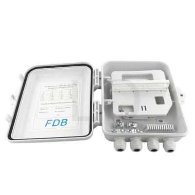 China KEXINT FTTH 12 Core Terminal Box Fiber Optic Wall Mount Distribution Box for sale