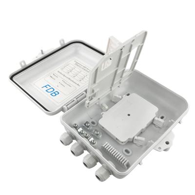 China KEXINT FTTH 12 Core Terminal Box Fiber Optic Wall Mount Distribution Box for sale
