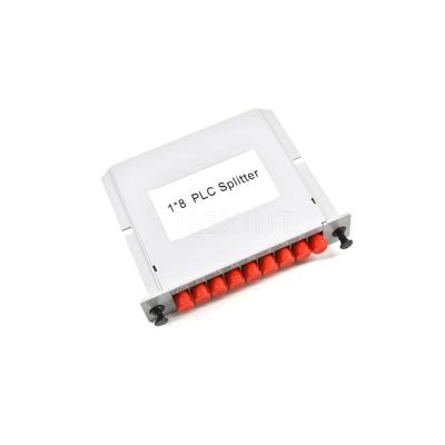 China KEXINT FTTH Cassette Insert Type Fiber Passive PLC Splitter 1x2 1x4 1x8 1x16 1x32 FC for sale