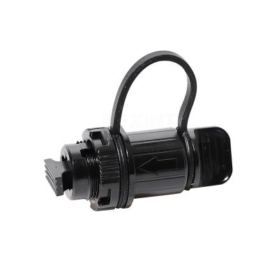 China KEXINT-Sc Mini Type Fiber Optic Adaptor Openluchtip68 Waterdicht voor de Bijlage van de Vezellas Te koop