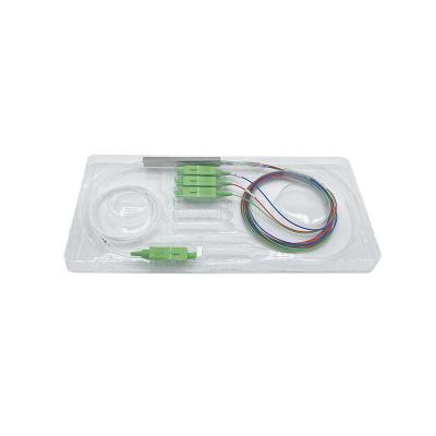 Cina Piccola dimensione bassa di perdita di inserzione del separatore dello Sc APC Mini Type Single Mode Fiber di KEXINT 1x3 in vendita