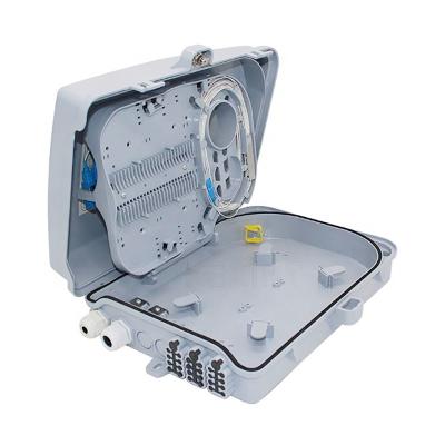 China 24 van de de Distributiedoos van de kernvezel de Optische Einddoos ODN FTTH IP65 met de Vlecht van het Flardkoord Te koop