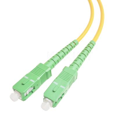 Cina Modo di fibra ottica semplice del cavo FTTH LSZH 2.0MM della toppa dello Sc APC di G657A1 3M singolo in vendita