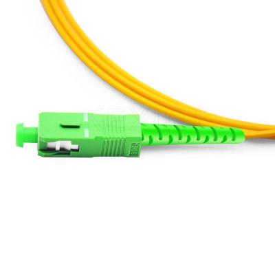 Cina Modo di fibra ottica semplice del cavo FTTH LSZH 2.0MM della toppa dello Sc APC di G657A1 3M singolo in vendita