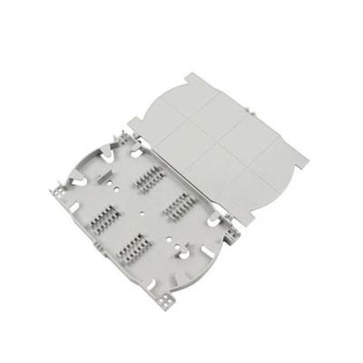 중국 FTTH ABS 재질 KEXINT 섬유 스플라이스 카세트, 12 24개 핵심 광섬유 접속 트레이 판매용