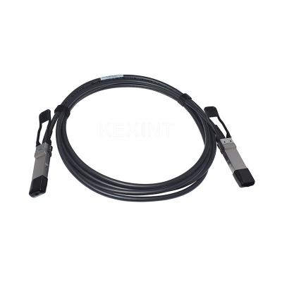 China KEXINT Direct Attach-kabel 40G QSFP + DAC actieve / passieve koperen kabel Te koop