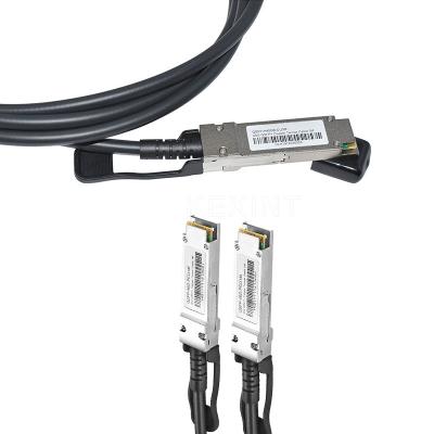 China KEXINT Direct Attach-kabel 40G QSFP + DAC actieve / passieve koperen kabel Te koop