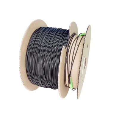 China KEXINT GJFJU-1C SM SC/APC TPU Simplex Fiber cable Mini Introduce Pure Medium Optical Cable for sale
