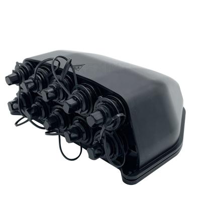 Cina KEXINT KXT-10A FTTH Scatola di distribuzione per fibra esterna 8 core IP68 impermeabile nero Mini in vendita