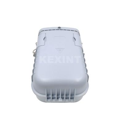 China KEXINT KXT-B-16G PLC grijze glasvezelverdeelkast 16 poorten buiten IP65 voor FTTH Te koop