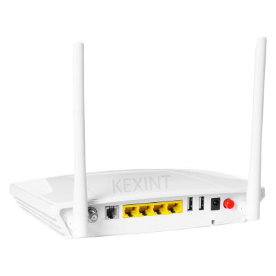 China Equipo óptico de la banda de la CA Wifi ONU V2.0 de KEXINT KXT-XPE650-C CATV XPON del Ontario de la red inalámbrica de la fibra dual de WiFi en venta