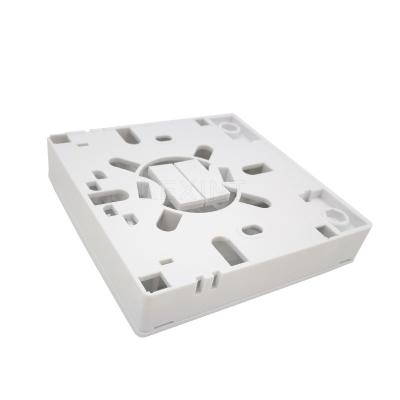 China KEXINT Desktop Fiber Optic Distribution Box 2 Ports ABS Material SC LC Connector for sale