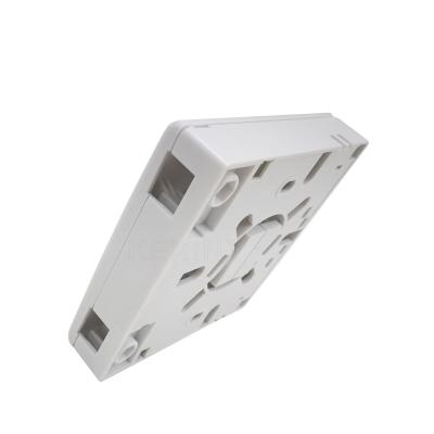 China KEXINT Desktop Fiber Optic Distribution Box 2 Ports ABS Material SC LC Connector for sale