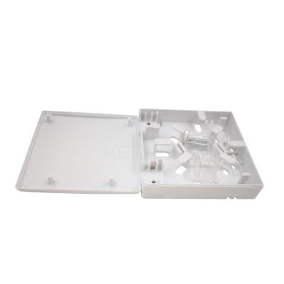 China KEXINT Desktop Fiber Optic Distribution Box 2 Ports ABS Material SC LC Connector for sale