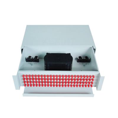 China KEXINT FTTH ODF Patch Panel 96 Core 2U Drawer Type For Telecom for sale