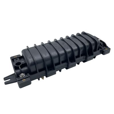 China Outdoor Mini Horizontal Fiber Optic Splice Closure IP68 12 24 Cores KEXINT FTTH KXT-W14 for sale