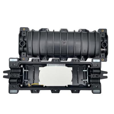 China Outdoor Mini Horizontal Fiber Optic Splice Closure IP68 12 24 Cores KEXINT FTTH KXT-W14 for sale