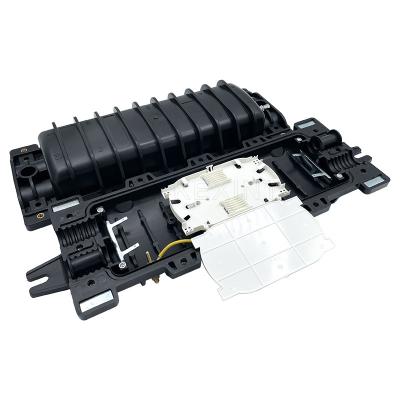 China Outdoor Mini Horizontal Fiber Optic Splice Closure IP68 12 24 Cores KEXINT FTTH KXT-W14 for sale