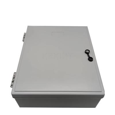 Cina Centri all'aperto a fibra ottica della scatola di distribuzione di KEXINT FTTH KXT-F-F i 48 accendono Grey Customized in vendita
