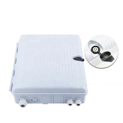 China FTTH 32 Optische de Distributiedoos KEXINT kxt-16I van de Kernenvezel met PLC ABS het Wit van PC Te koop