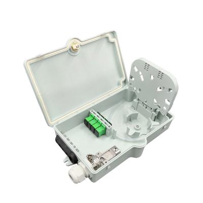 Cina Montaggio all'aperto bianco a fibra ottica della parete della scatola di distribuzione di KEXINT KXT-A-4B FTTH in vendita