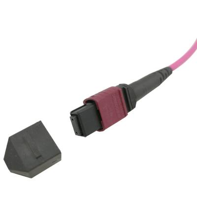 Cina Perdita di inserzione bassa rossa di toppa della fibra G657A1 dei centri ottici del cavo 24 in vendita