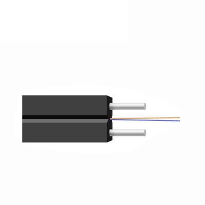 Cina guaina esterna del nero del PVC LSZH del cavo a fibre ottiche del diametro di 2.0mm 3.0mm in vendita