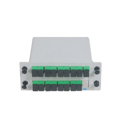 Cina Tipo colorato dello Sc APC Assette di separazione della fibra del separatore 1X16 dello SpA in vendita